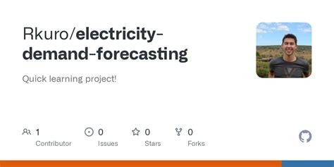 Github Rkuro Electricity Demand Forecasting Quick Learning Project