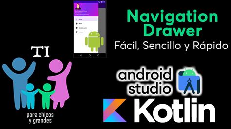 Parte Navigation Drawer En Android Studio Kotlin Desde Cero Nivel Principiante YouTube