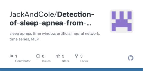 Github Jackandcoledetection Of Sleep Apnea From Single Lead Ecg