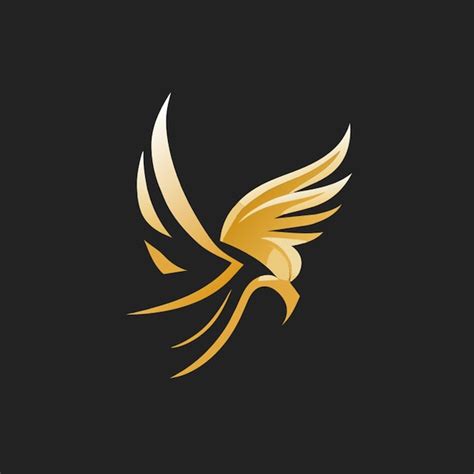 Premium Vector A Logo Eagle Minimalistic Vector Illustration