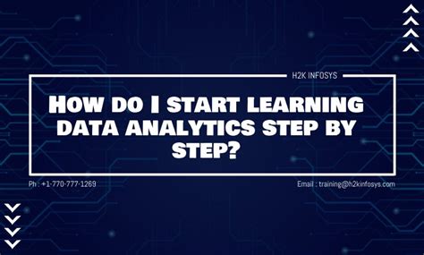 How Do I Start Learning Data Analytics Step By Step