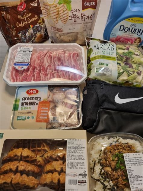 코스트코세종점 1월 1주 장바구니 쇼핑 후기 추천상품 리스트 식품 다우니 섬유유연제 나이키 가방 네이버 블로그
