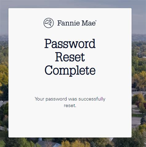 Technology Manager Self Serve Password Reset Process