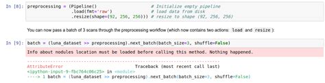 tutorial i error in preprocessing pipeline · issue 40 · analysiscenter radio · github