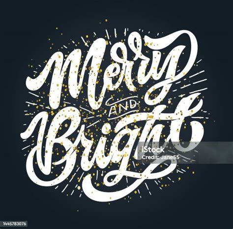 행복한 겨울 방학 엽서 계절 인사말 메리 크리스마스와 새해 복 많이 받으세요 홀리 유쾌한 즐겁고 밝습니다 12월에 대한 스톡 벡터 아트 및 기타 이미지 Istock