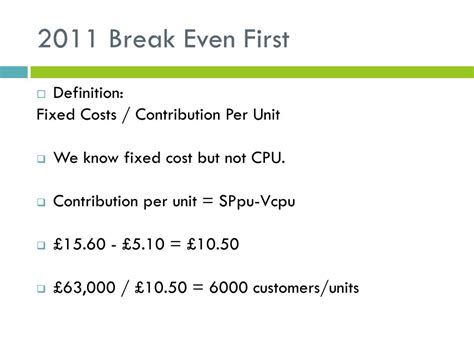 PPT Break Even Analysis Strengths And Weaknesses PowerPoint Presentation ID