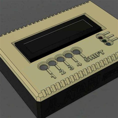 Download Stl File Atari Sio2sd Case • 3d Printing Object ・ Cults