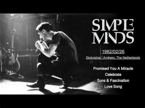 Simple Minds Live 1982226 Netherlands Youtube