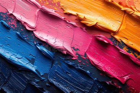Artistic Brushstroke Texture In Bold And Vivid Colors Adding A Contemporary Flair To Your