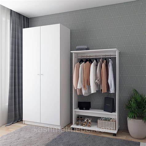 Гардеробна стійка Doros Д2 Білий 85х41 6х150 41510080 Id 2195190692 ціна 1400 ₴ купити на