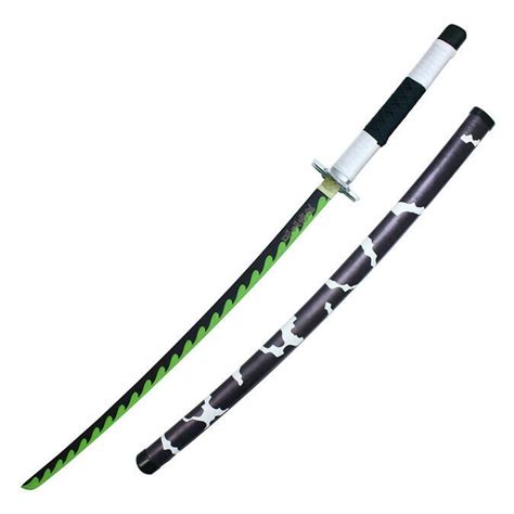 Metal Fantasy Samurai Replica Sword Shinazagawa Sanemi Sword Wscabbard