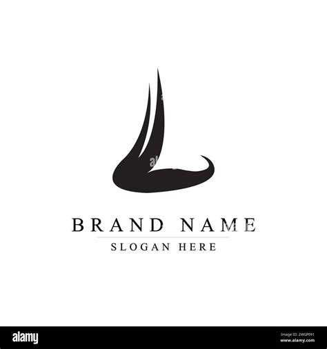 Initials Letter L Logo Design Vector Illustration Template Initial