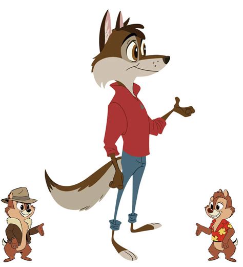 Wiley Wolf And Chip And Dale By Lahmom2000 On Deviantart