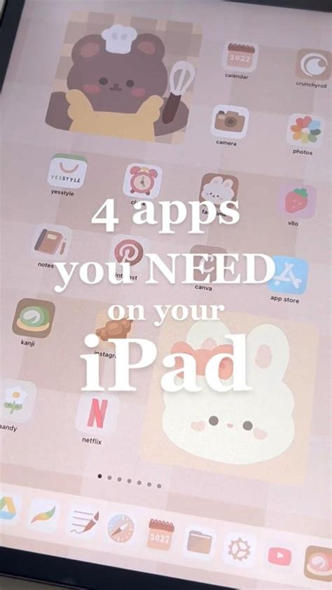 Apps You Need On Your Ipad Goodnotes Procreate App Icon Aesthetic Homescreen Ipad