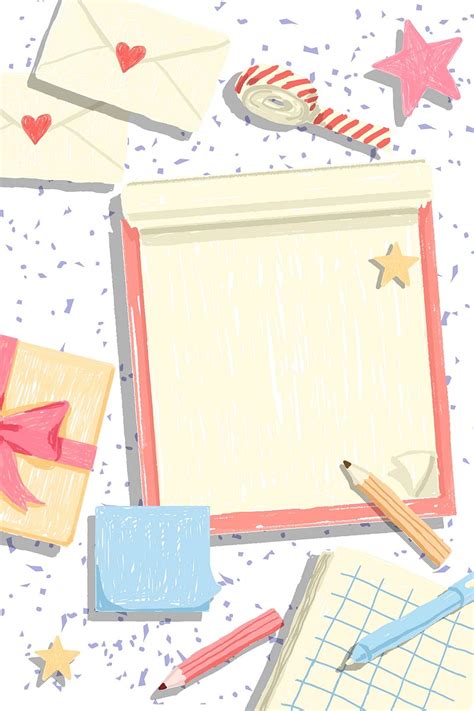 Blank Scarpbook Confetti Background Vector Premium Vector Rawpixel