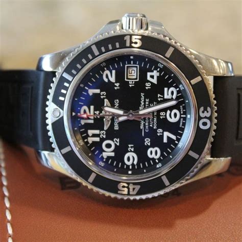 Sale Breitling Superocean Ii 42 Black Bezel Black Dial Chronometer