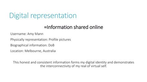 Online Identity Analysis Ppt