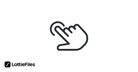 free double tap touch gesture animation by j lottiefiles