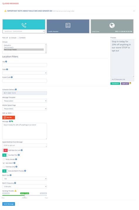 Bulk SMS UltraSMSScript Com