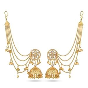 Buy Earrings For Women And Girlskashmiri Earrings With Hairchain For