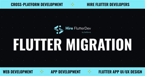 Flutter App Migration Services Flutter Developers India