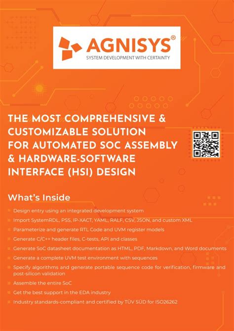 Thank You Idesignspec Series Brochure Agnisys Inc