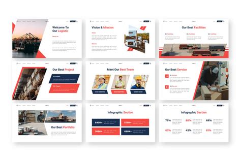 logistic expedition powerpoint templates incl logistic and delivery