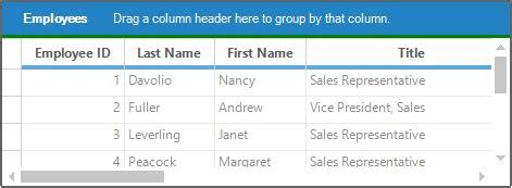 Grouping In Windows Forms GridGrouping Control Syncfusion