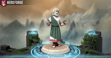 Pythagoras Made With Hero Forge