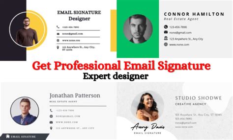 create email signature html clickable html email signature by jessica