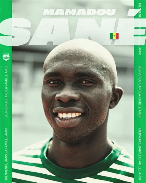 Mamadou Sane Is Green Aris Limassol