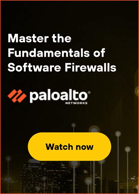 Master The Fundamentals Of Software Firewalls
