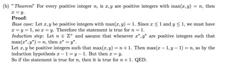 solved b theorem for every positive integer n is r y are