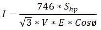 Full Load Current Calculator EtoolboX