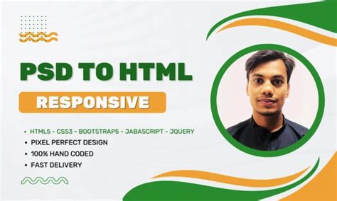 Psd To Html Conversion With Responsive Bootstrap Design By Yamindevblog