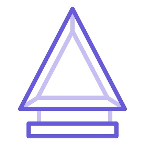 Premium Vector Triangle Vector Illustration