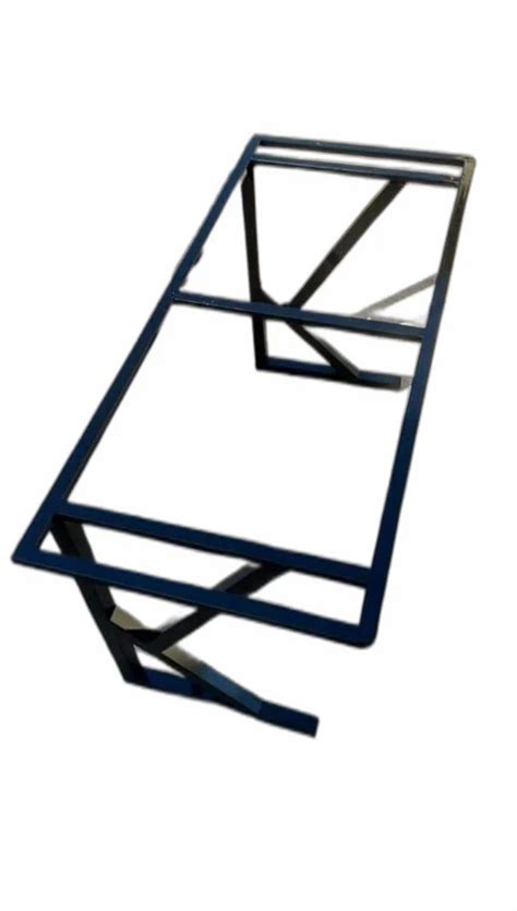 Black Stainless Steel Table Frame Grade Of Material Ss 304 At ₹ 20500