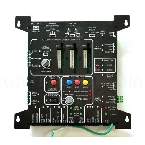 Maximum Controls Mx028 Circuit Board Matrix 1