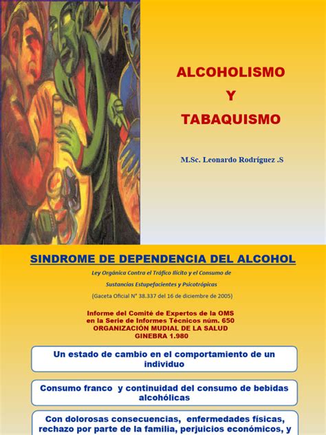 Alcoholismo Y Tabaquismo Pdf Alcoholismo Cáncer De Pulmón