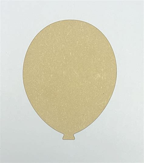 Wooden Mdf Party Balloon Craft Shapes Candy Carts Uk