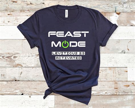 Youth Feast Mode Activated Shirt Feast Day Shirt Sukkot Shirt