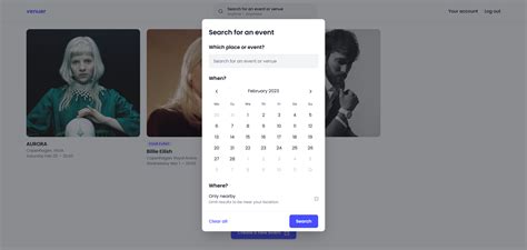 GitHub Davidfrp Venuer Node Js Eksamensprojekt Bygget I Svelte Og Express Js Med TypeScript