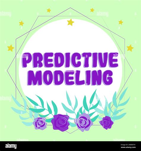 Sign Displaying Predictive Modeling Business Concept Maintenance Strategy Driven By Predictive