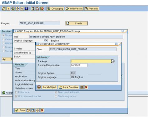 Understanding Sap Programming