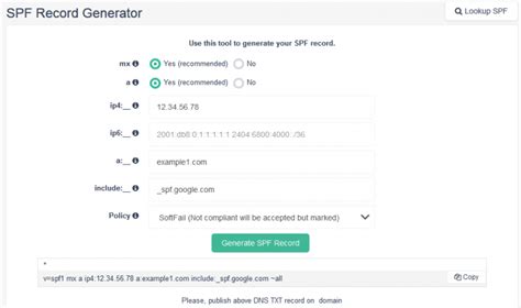How To Optimize SPF Record V Spf1 A Mx