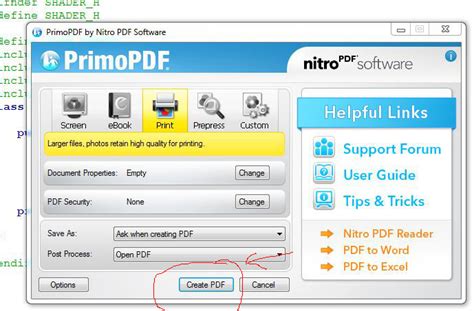 Codeblocks Code Blocks Export As Pdf In Landscape Page Layout Stack Overflow
