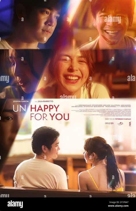 Unhappy For You Poster Joshua Garcia Top Row Julia Barretto