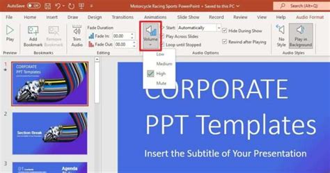 How To Make Audio Automatically Play In Powerpoint Vegaslide