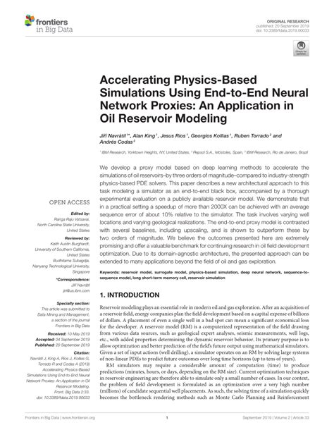 Pdf Accelerating Physics Based Simulations Using End To End Neural