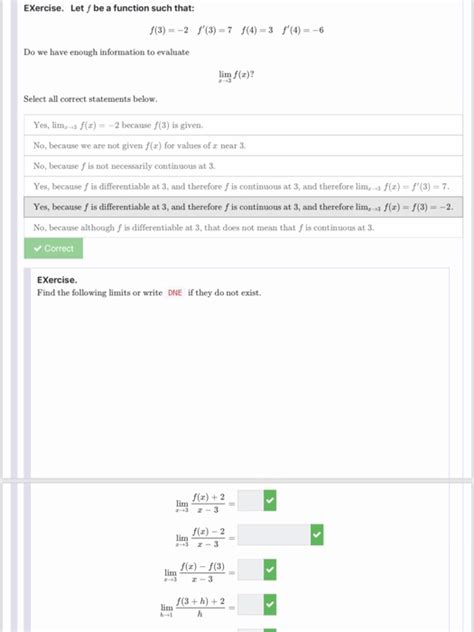 Solved EXercise Let F Be A Function Such That Do We Have Chegg